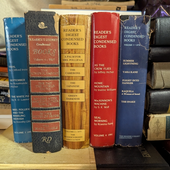 Readerd Digest | Accents | Vintage Readers Digest Condensed Books ...